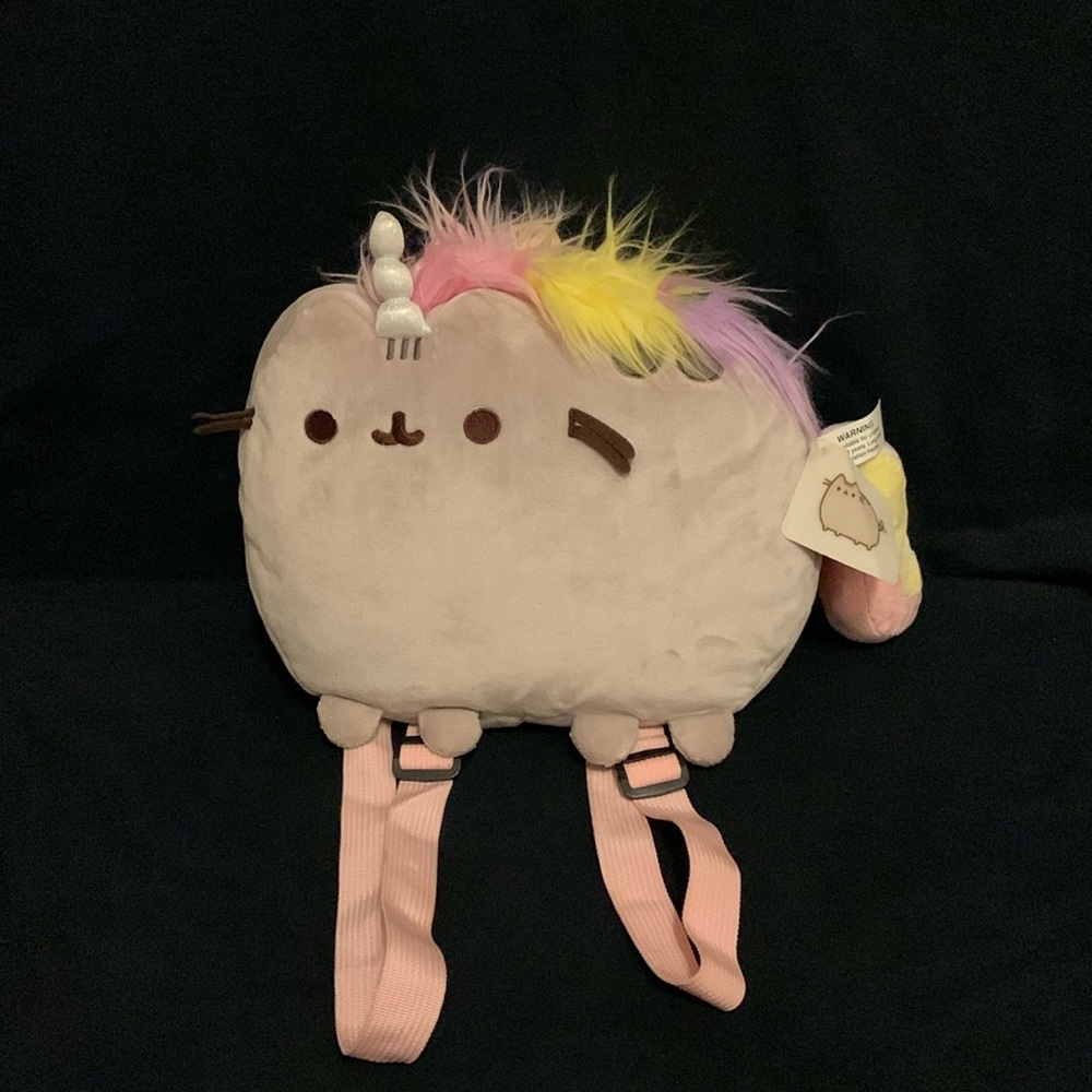Pusheen Unicorn Pusheenicorn Backpack Plush - Gem
